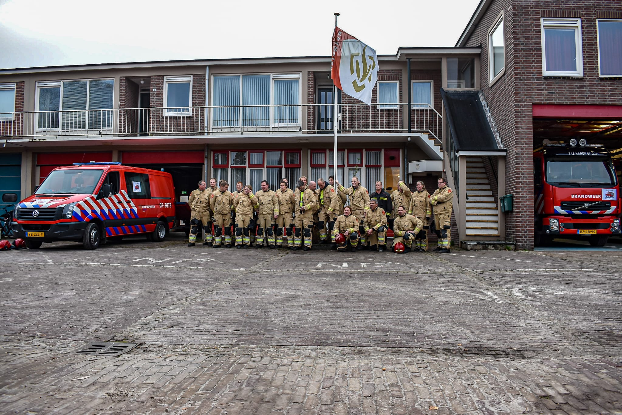 Brandweer Haren neemt intrek in gloednieuwe kazerne: “En dat kon ...
