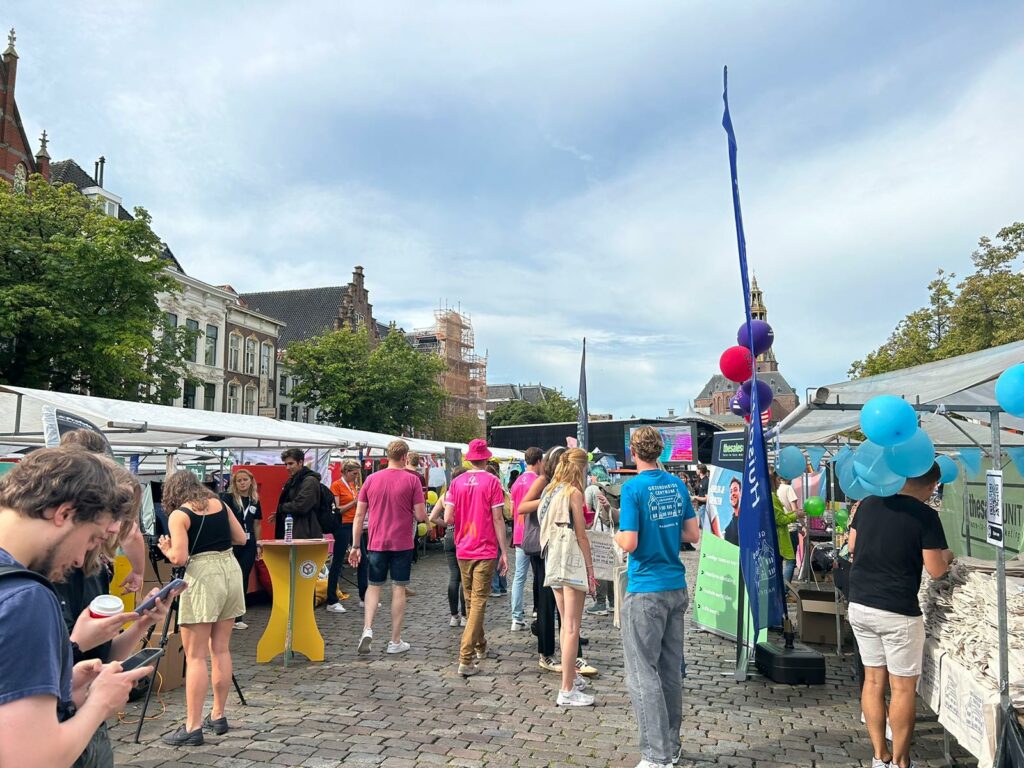 KEI-week begonnen met traditionele informatiemarkt (Update) | OOG Groningen