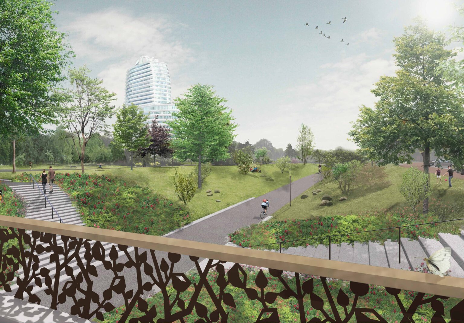 Groningen-Zuid heeft in 2025 een eigen plantsoen op de ringweg | OOG ...