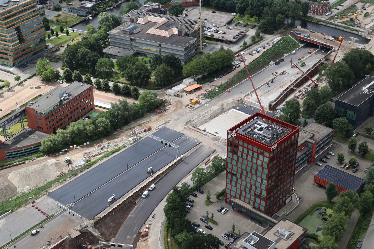 Foto’s – Operatie Ring-Zuid vanuit de lucht: oude ringweg verdwijnt ...