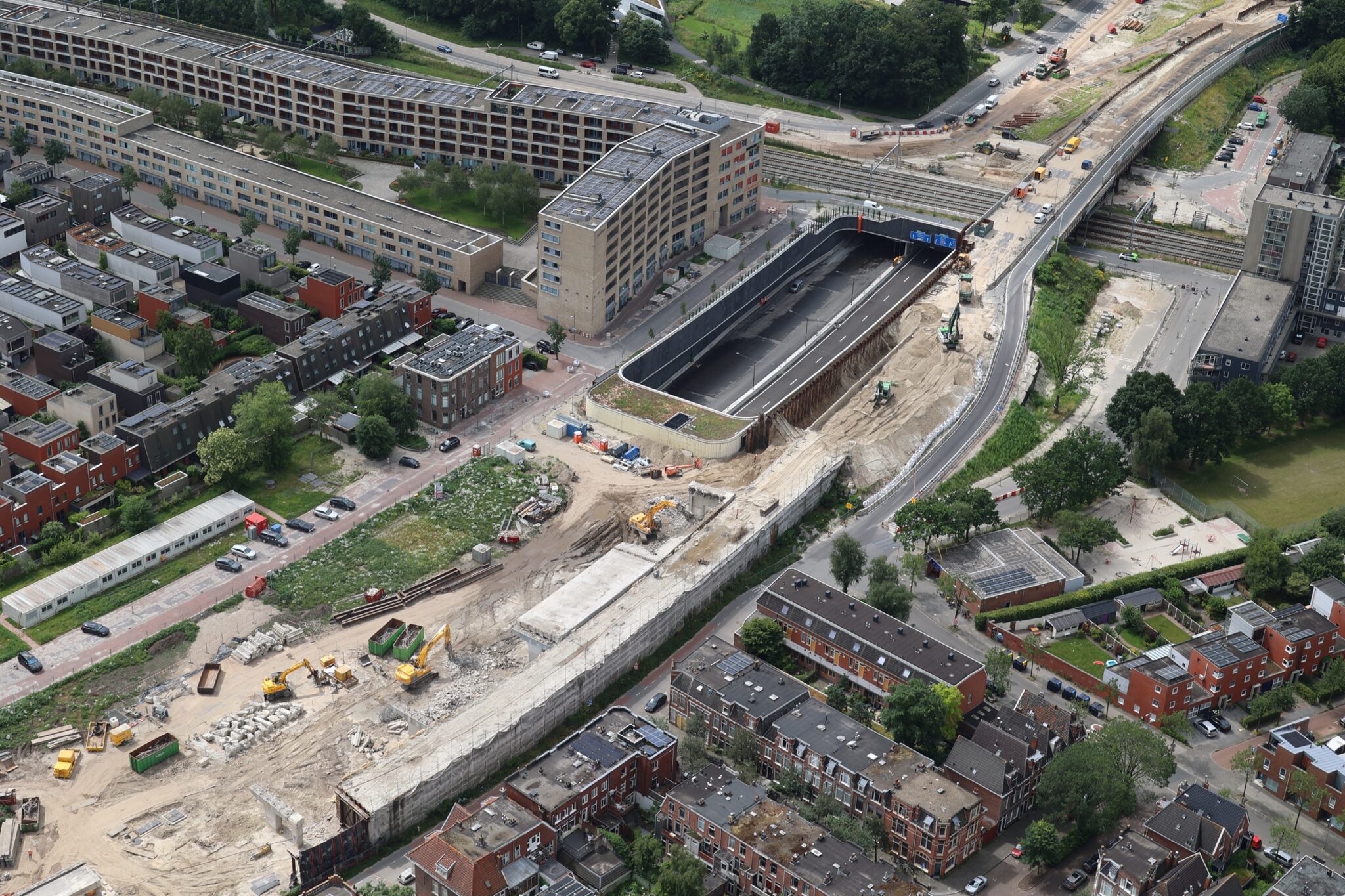 Foto’s – Operatie Ring-Zuid vanuit de lucht: oude ringweg verdwijnt ...