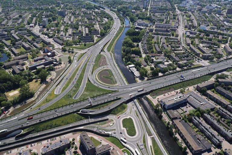 Foto’s – In vogelvlucht over de (bijna) voltooide zuidelijke ringweg ...