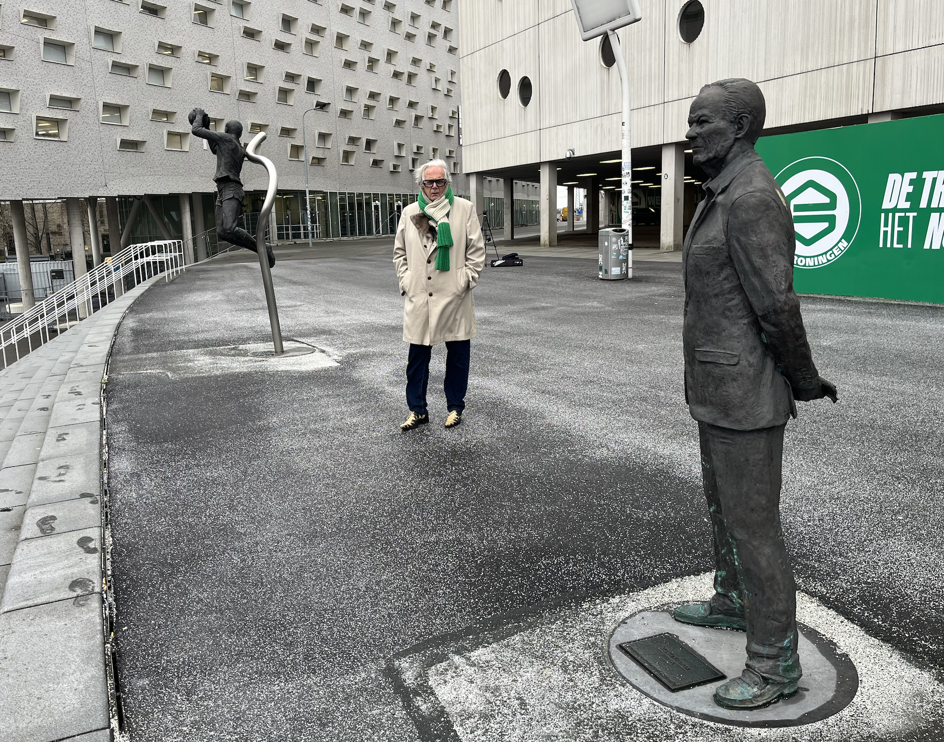 Hij gaat er komen: Een standbeeld voor GVAV en FC Groningen-icoon Piet ...